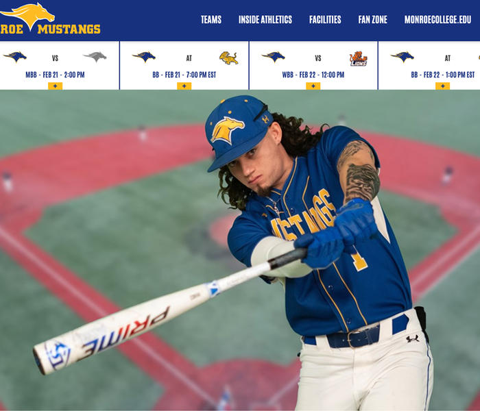 Meet the Monroe Mustangs - New Rochelle Campus Athletics